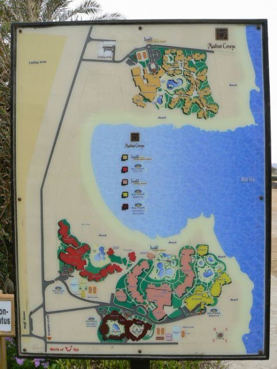"Übersicht der gesamten Coraya Bay, Madinat Coraya" Jaz Lamaya Resort ...