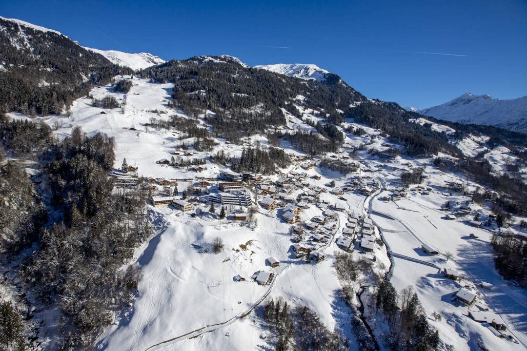 "Hasliberg Reuti mit Skigebiet Meiringen-Hasliberg" Das Hotel Panorama ...