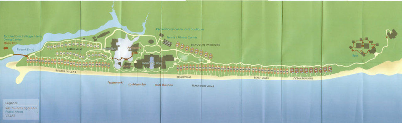 "Labriz Silhouette, offizieller Hotelplan" Hilton Seychelles Labriz ...