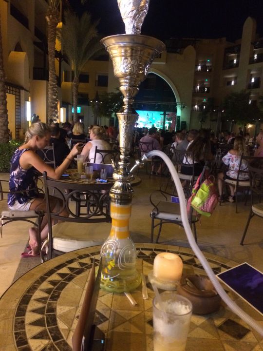 "Shisha Rauchen und Animation am Abend." Steigenberger Aqua Magic ...