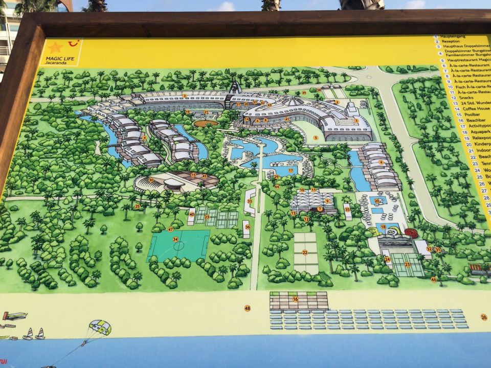 "Übersicht der Anlage" TUI MAGIC LIFE Jacaranda (Side - Gündogdu ...