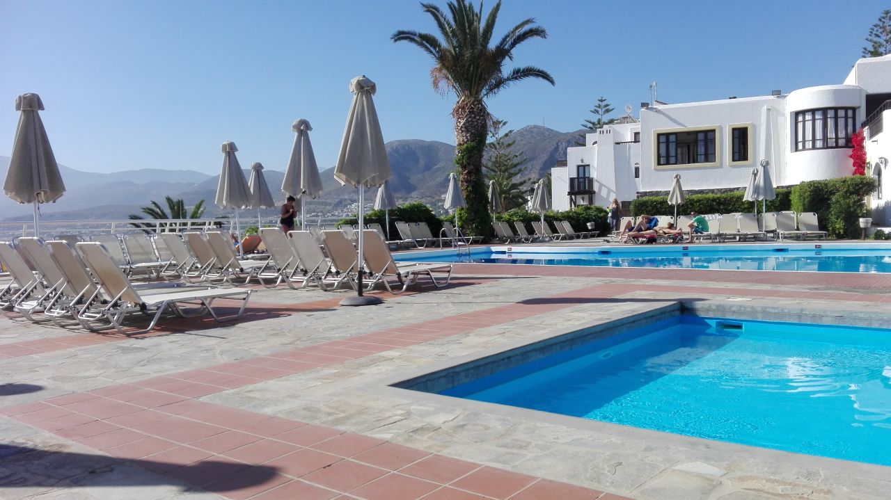 "Pool" Hersonissos Village Hotel & Bungalows (Anissaras) • HolidayCheck ...