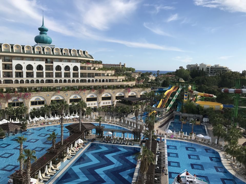 "Ausblick" Crystal Sunset Luxury Resort & Spa (Side - Kumköy ...