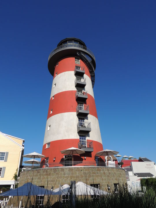 "Blick auf die Suiten im Leuchtturm" Hotel Bell Rock Europa-Park (Rust ...