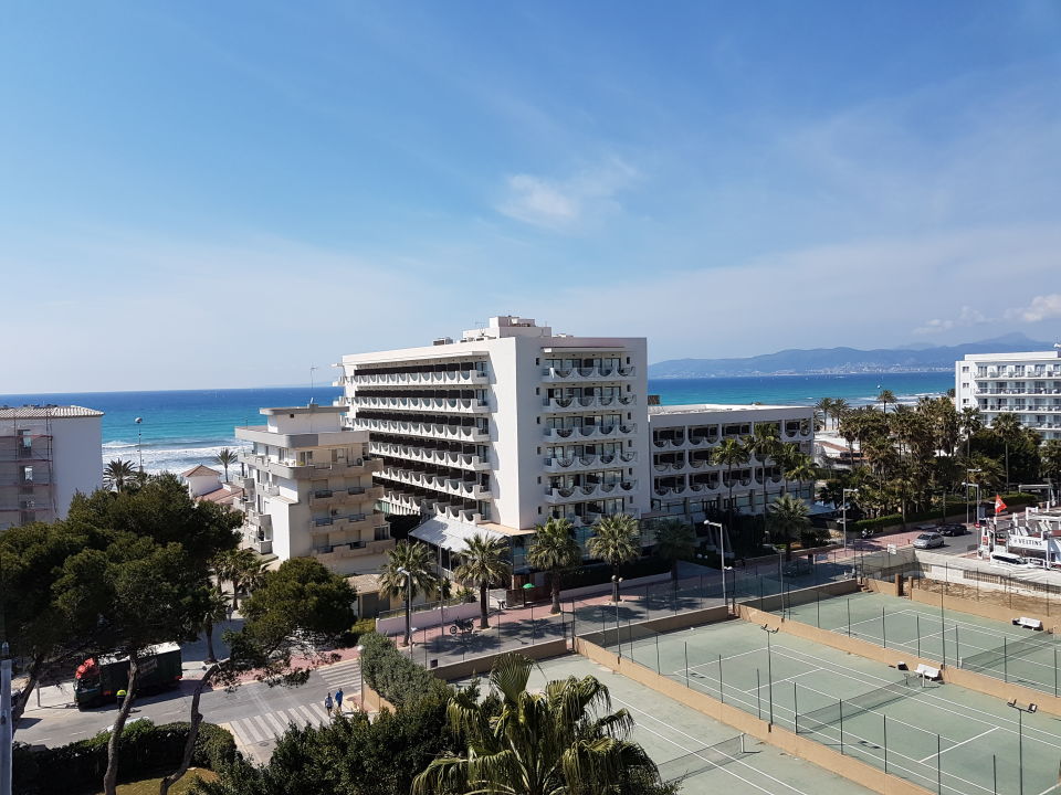 "Ausblick" Hotel Riu Bravo (Platja de Palma / Playa de Palma ...