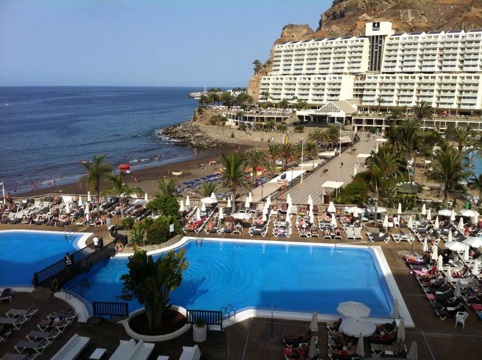 "Ausblick zum Hotel Taurito Princess" TUI BLUE Suite Princess (Taurito ...