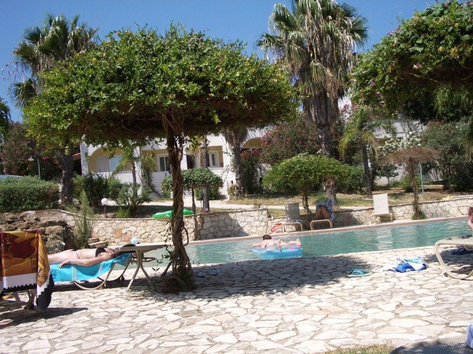 "Blick auf den Pool" Naturist Panorama Hotel (Vassilikos ...