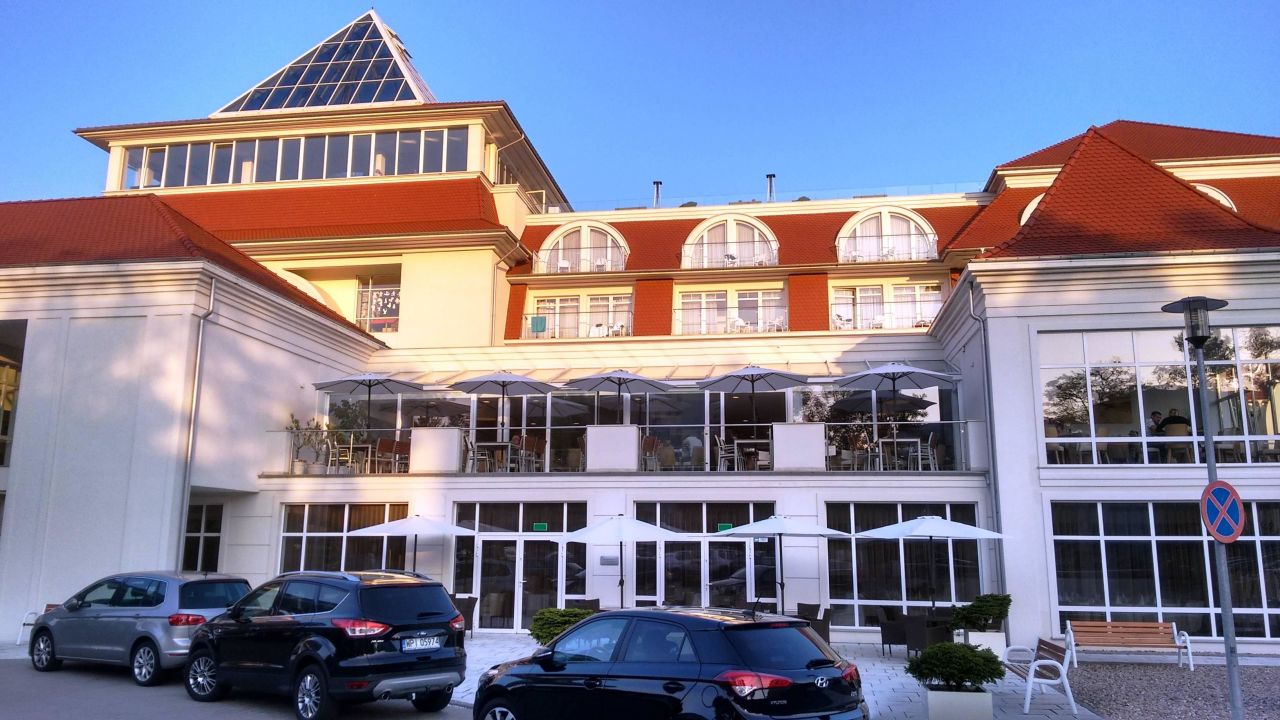 "Hotel mit Cafe auf Dach" Grand Lubicz – Uzdrowisko Ustka (Stolpmünde ...