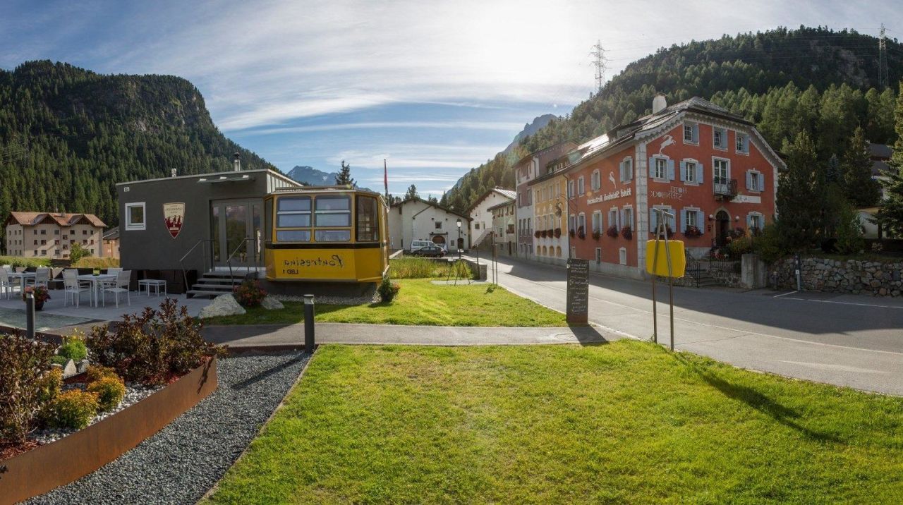 "Panoramabild Hotel Steinbock und Gondolezza" Hotel Steinbock ...