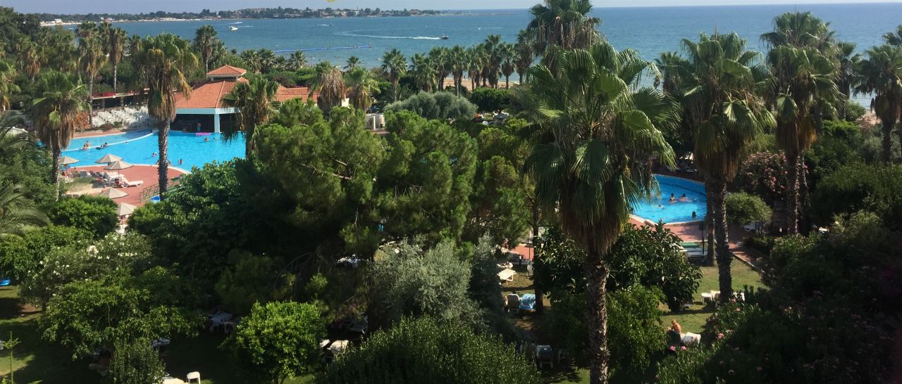 "Ausblick" Hotel Defne Star (Side) • HolidayCheck (Türkische Riviera ...