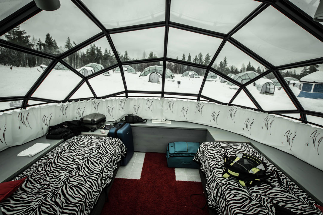 "Im Glasiglu" Hotel Kakslauttanen (Sodankyla) • HolidayCheck (Lappland ...