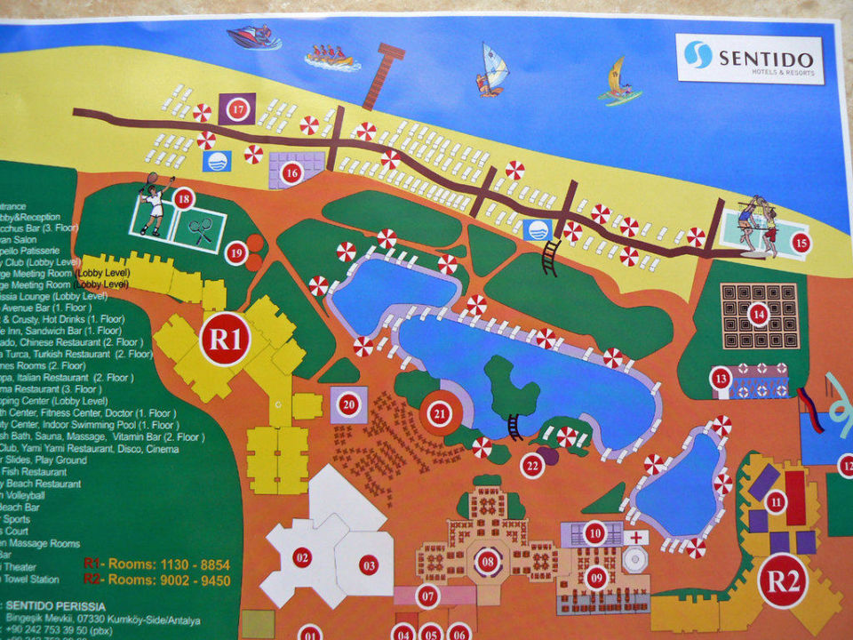 "Lageplan Sentido Perissia" PALOMA Perissia (Side - Kumköy ...