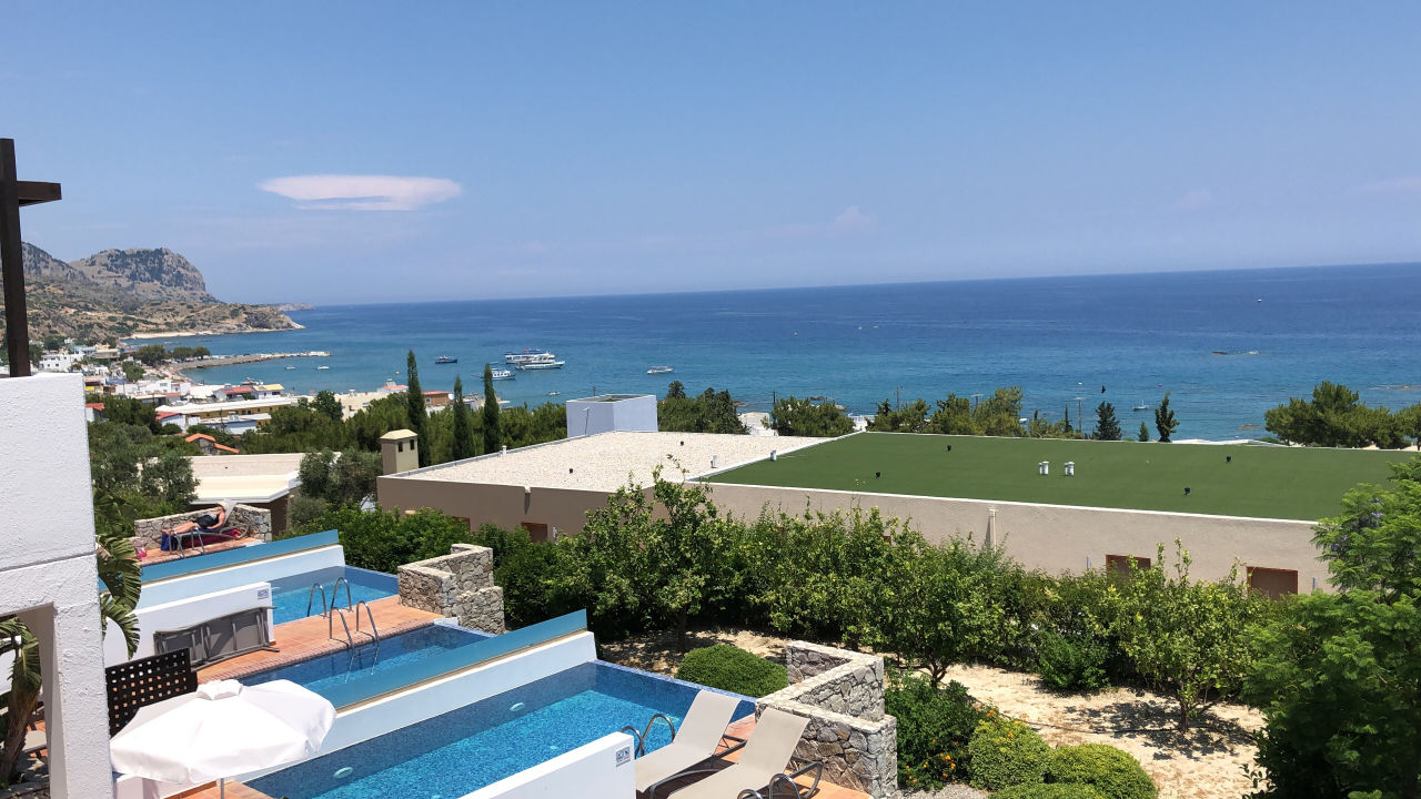 "Ausblick" Porto Angeli Beach Resort (Stegna) • HolidayCheck (Rhodos ...