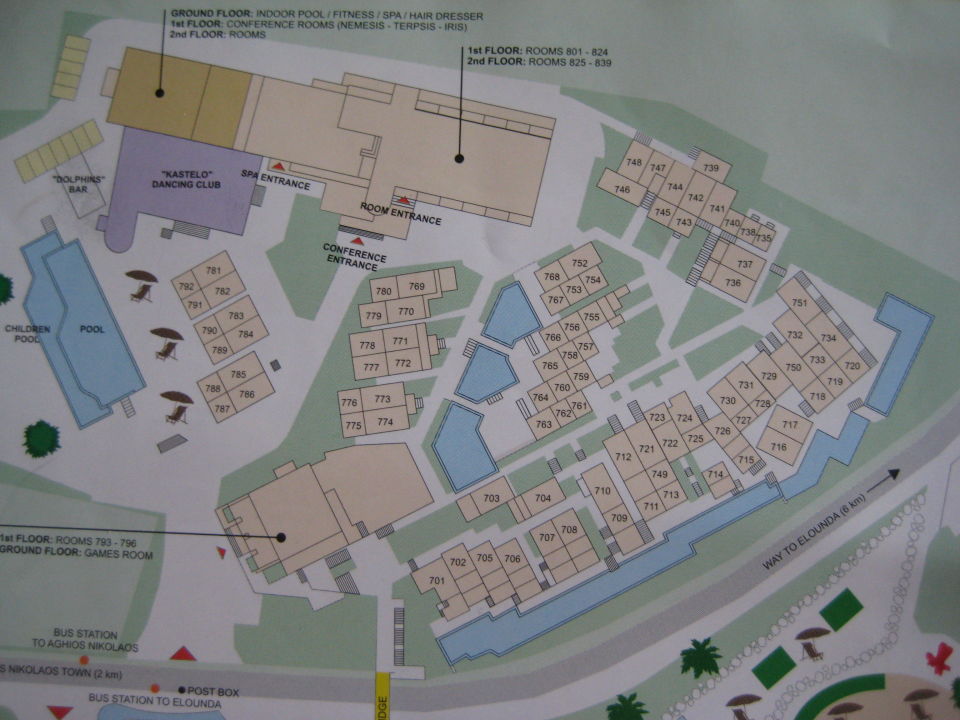 "Übersichtsplan Village-Bereich" Wyndham Grand Crete Mirabello Bay ...