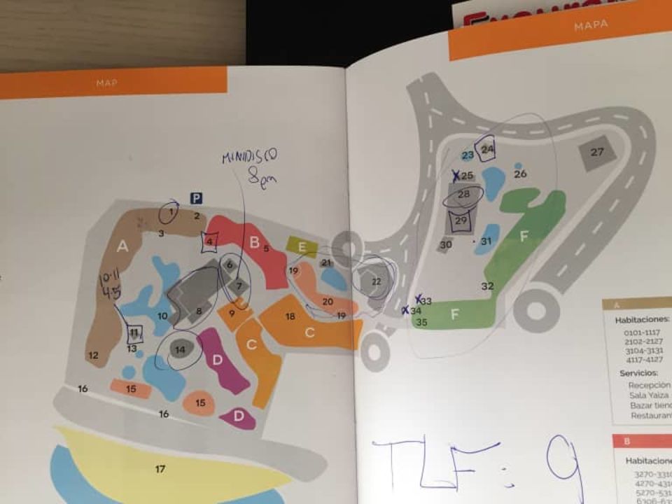 "Plan hotelu" Gran Castillo Tagoro Family & Fun Playa Blanca (Playa ...