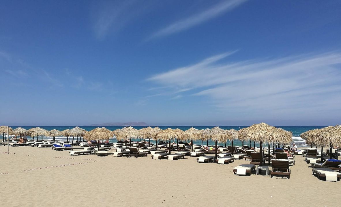 "Liegen am Strand" Bella Beach Hotel (Anissaras) • HolidayCheck (Kreta ...