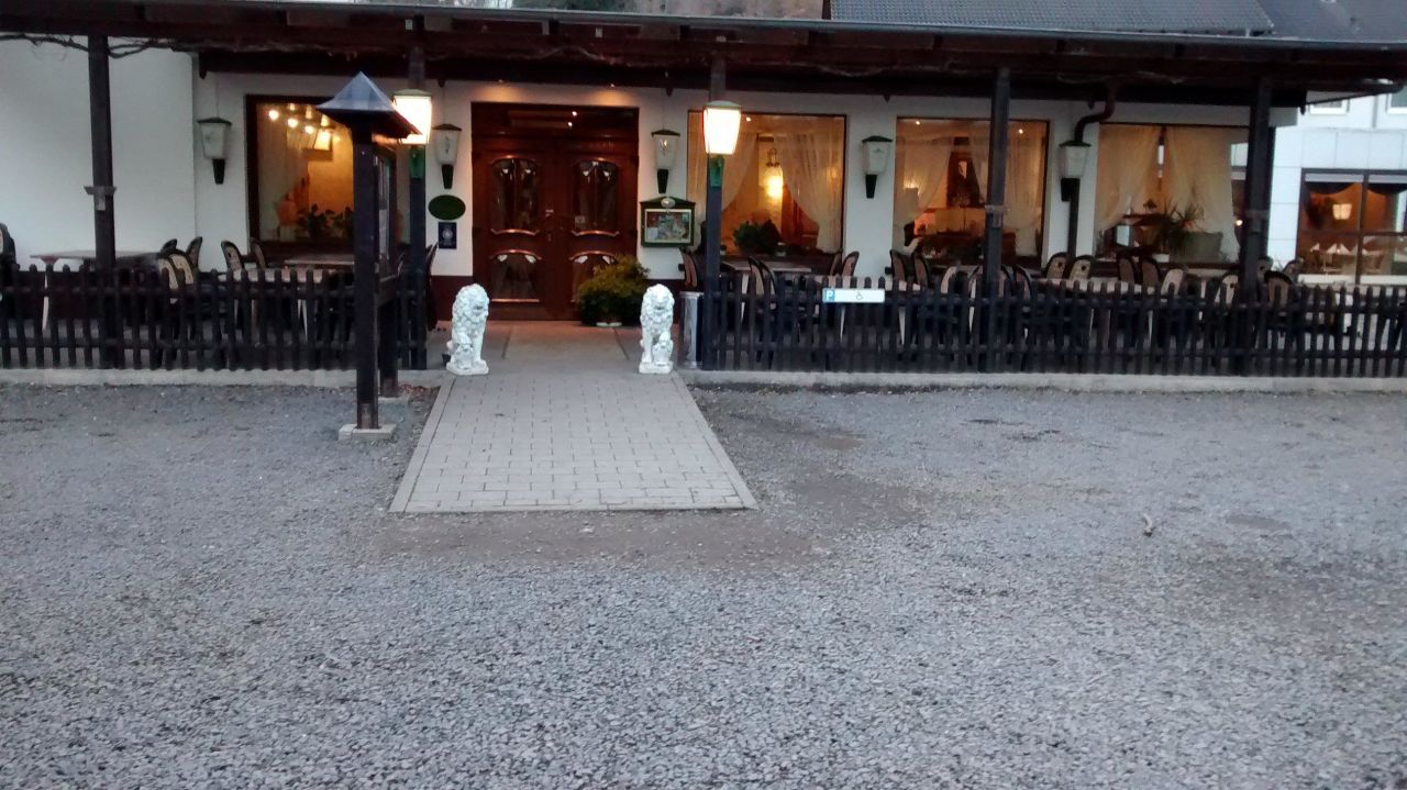 "Eingang Restaurant und Gaststube" Landhotel Ringelsteiner Mühle ...