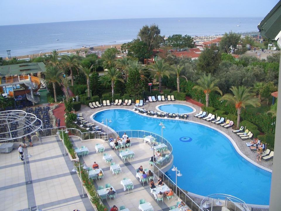 "Ausblick vom Balkon auf den Pool" Side Sun Hotel (Side - Kumköy ...
