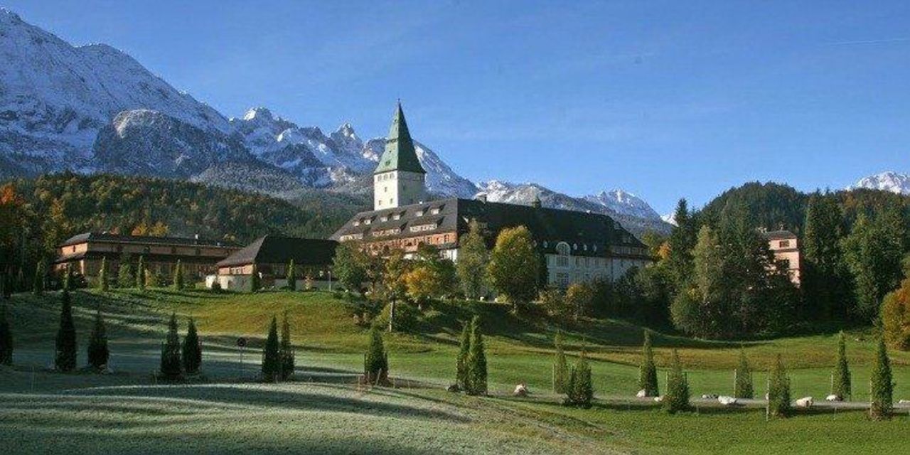 "Schlossansicht " Schloss Elmau - Luxury Spa Retreat & Cultural ...