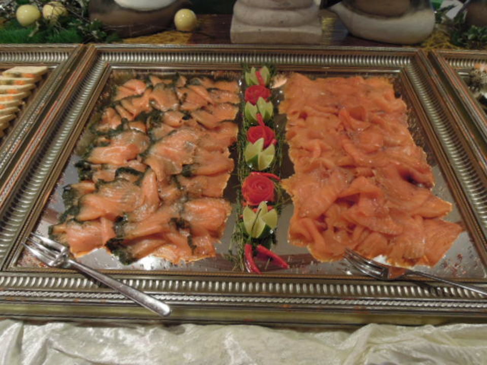 "Buffet Lachs" Vitalhotel Edelweiss (Neustift im Stubaital ...