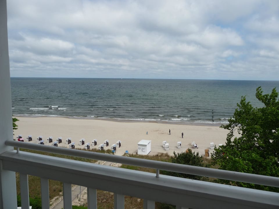 "Blick vom Balkon auf die ..." aja Strandhotel Bansin (Bansin ...