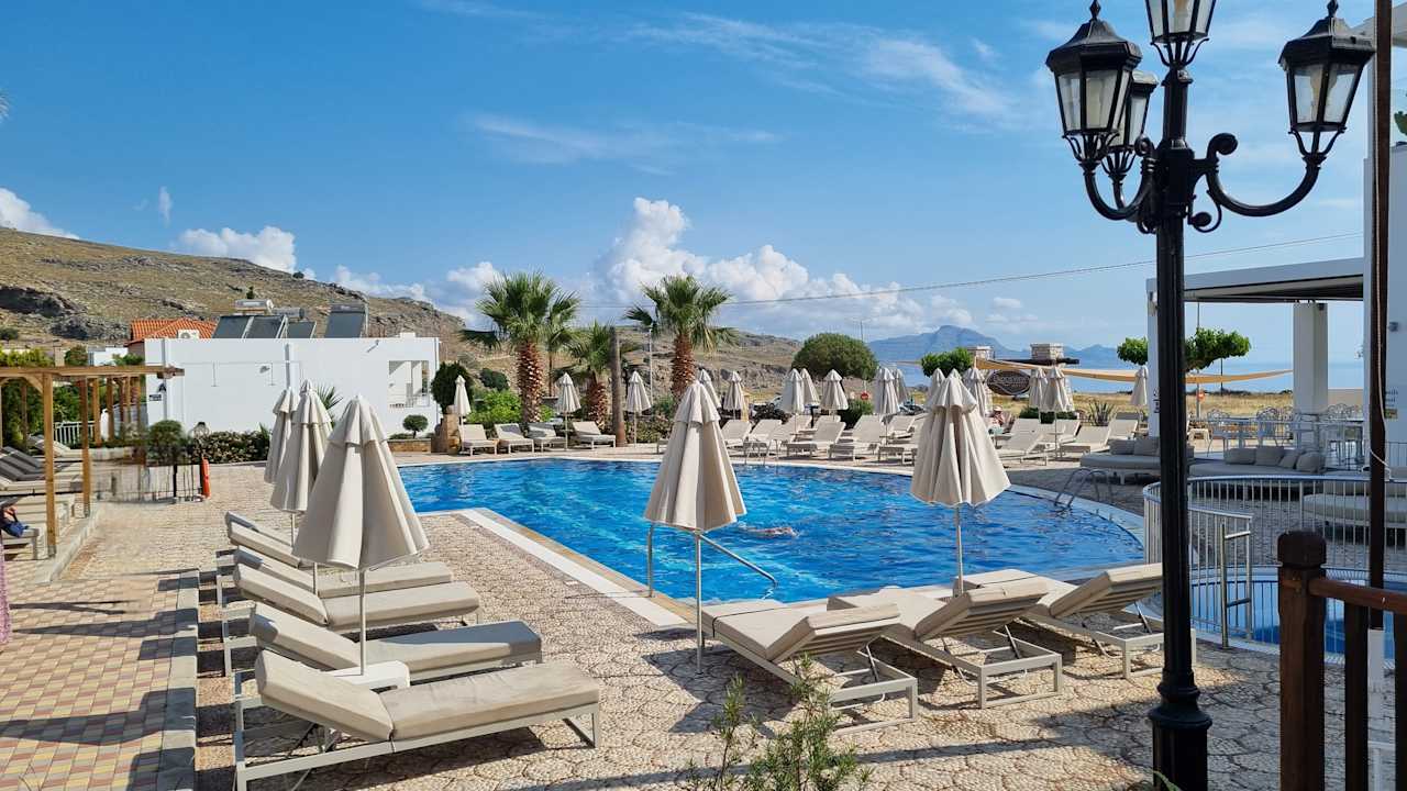 "Pool" Hotel Lindos View (Lindos) • HolidayCheck (Rhodos | Griechenland)
