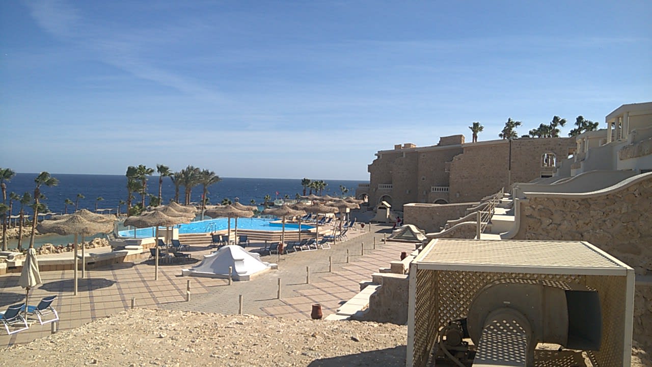 "Blick vom Zimmer im Block..." Pickalbatros Citadel Resort (Sahl ...