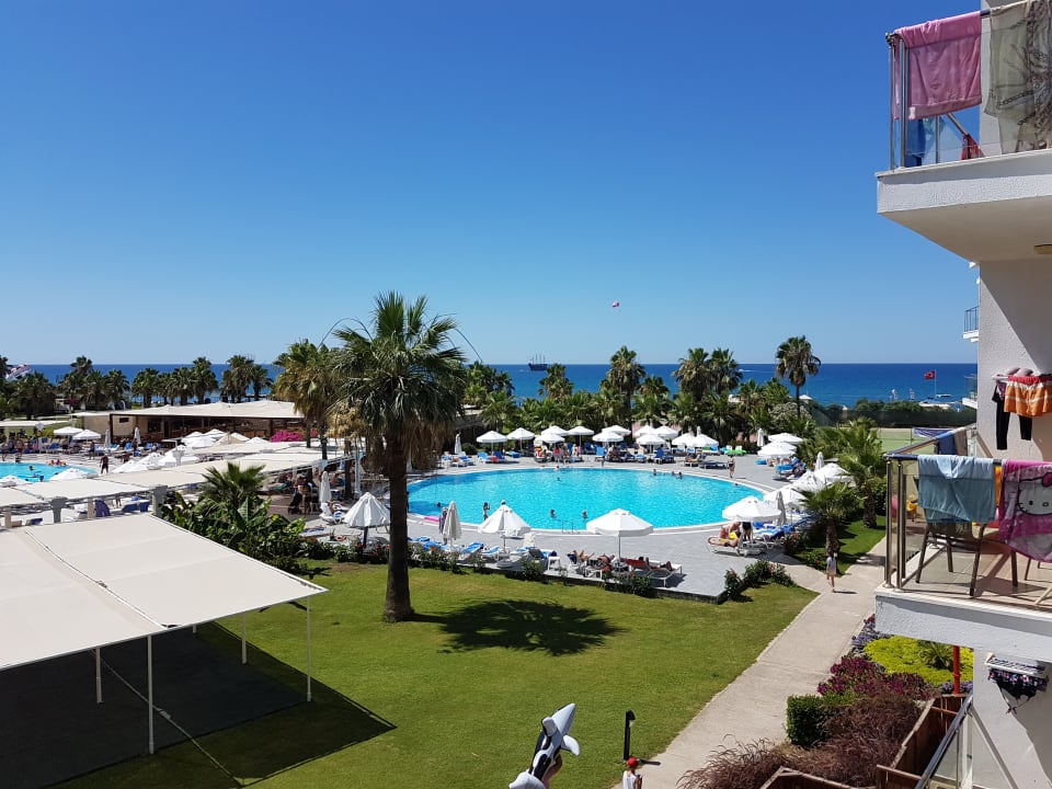 "Ausblick auf den Rundpool" Kaya Side (Side - Titreyengöl ...