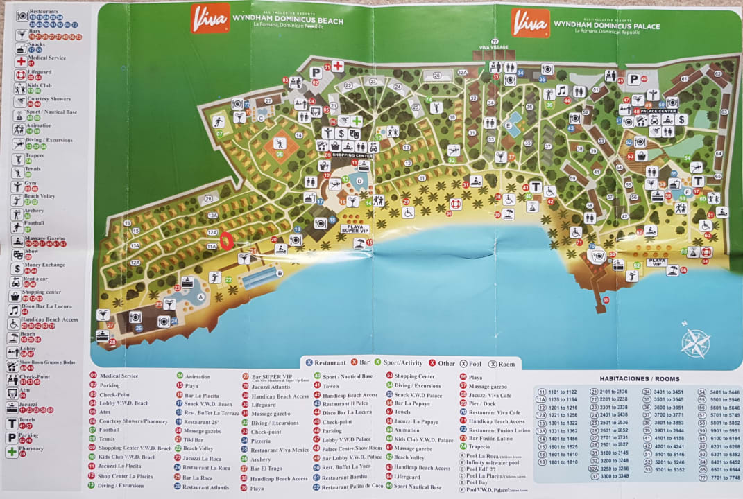 "Übersich der Anlage " Hotel Viva Dominicus Beach by Wyndham - All ...