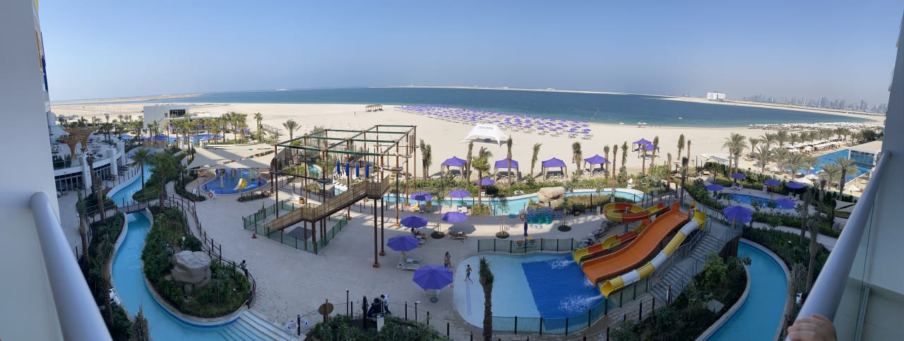 "Ausblick" Centara Mirage Beach Resort Dubai - A World of Family Fun ...