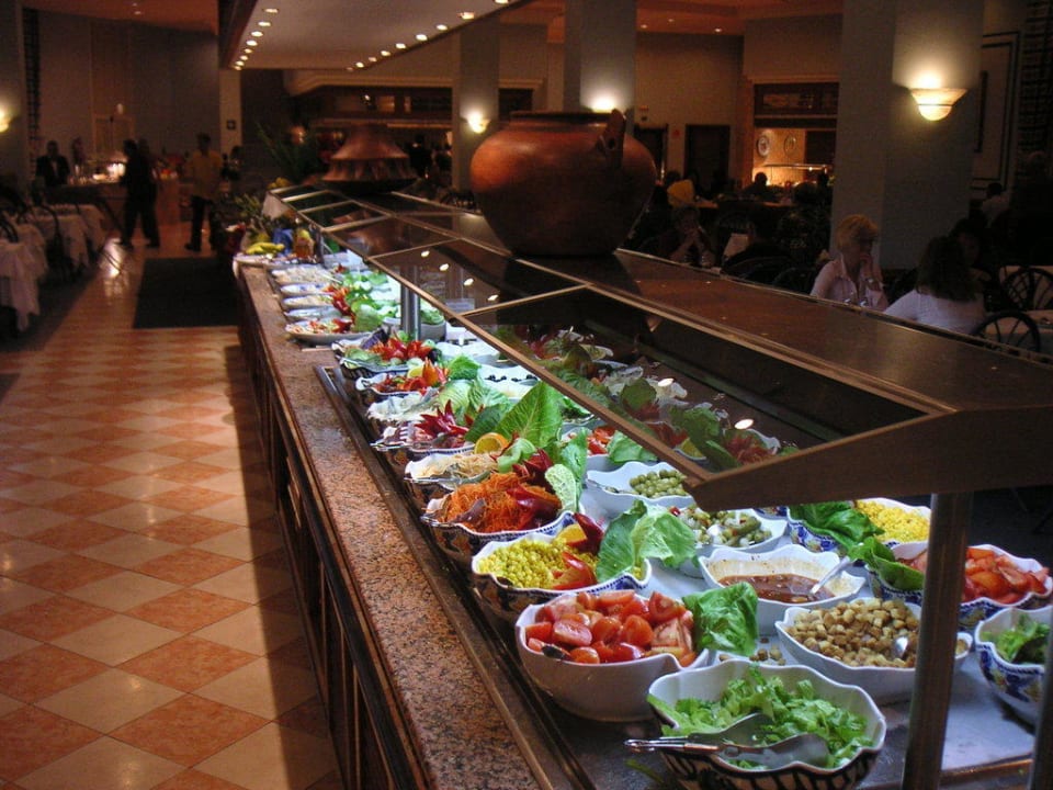 "Salatbuffet am Abend" Hotel Riu Gran Canaria (Meloneras ...