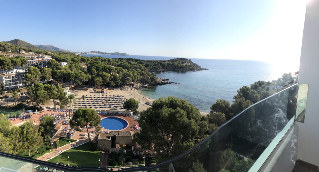 "Ausblick vom Balkon als P..." AluaSoul Carolina - Adults Only ...