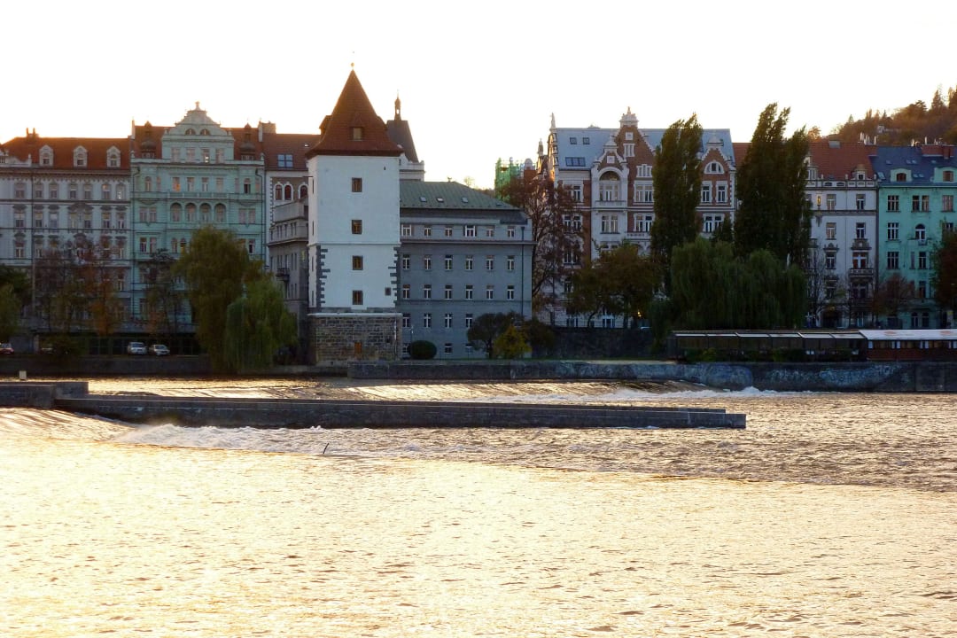 "Blick aufs beruhigend lei..." Botel Ristorante Matylda (Prag / Praha ...