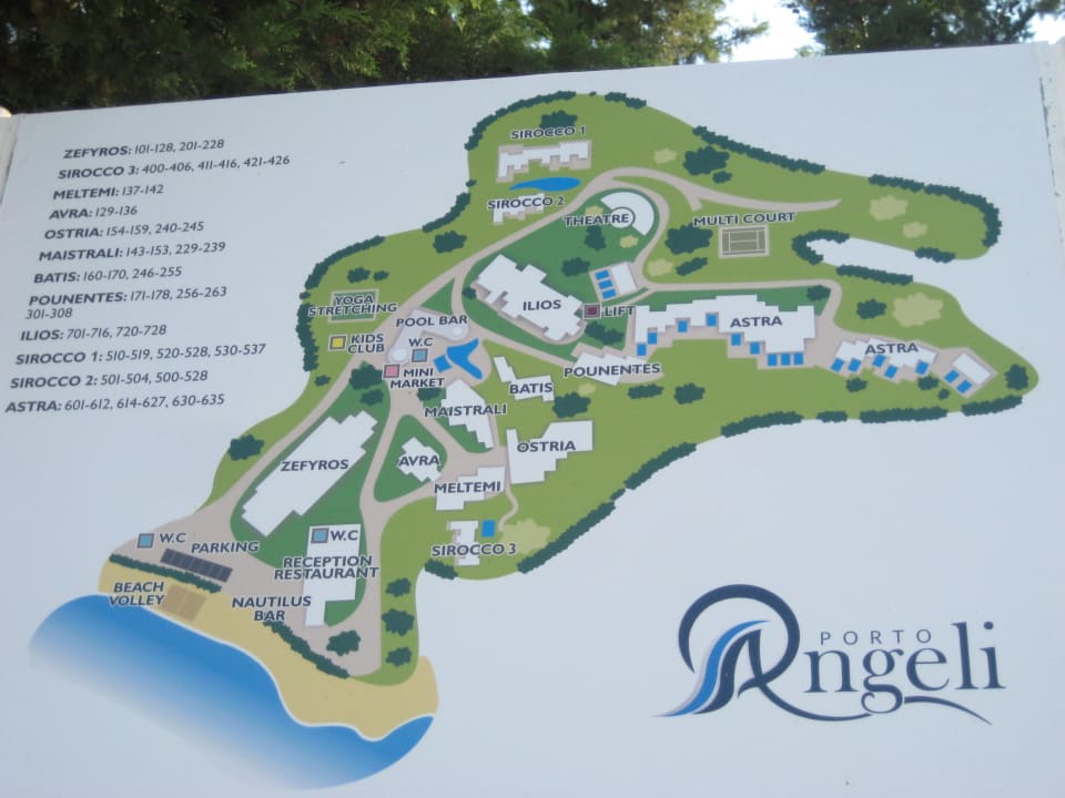 "Übersichtsplan der Anlage" Porto Angeli Beach Resort (Stegna ...