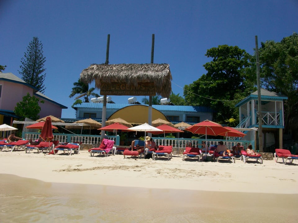 "Legends Beach vom Strand ..." Hotel Legends Beach Resort (Negril ...