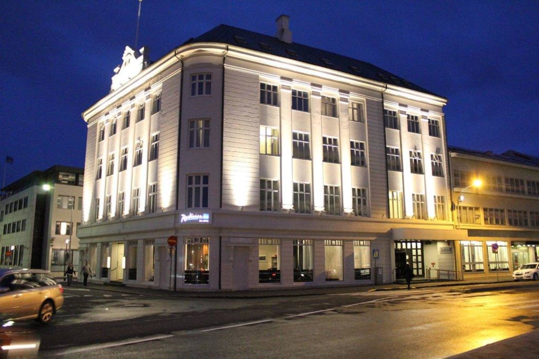 "Die Außenansicht vom Radi..." Hotel Radisson Blu 1919 (Reykjavík ...