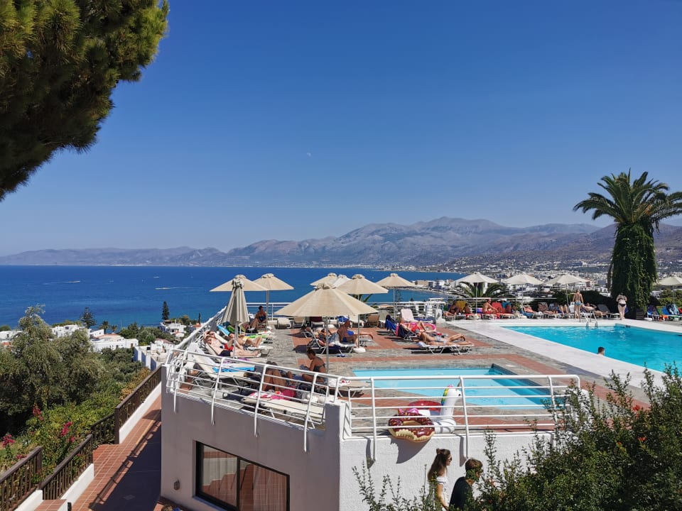 "Ausblick" Hersonissos Village Hotel & Bungalows (Anissaras ...