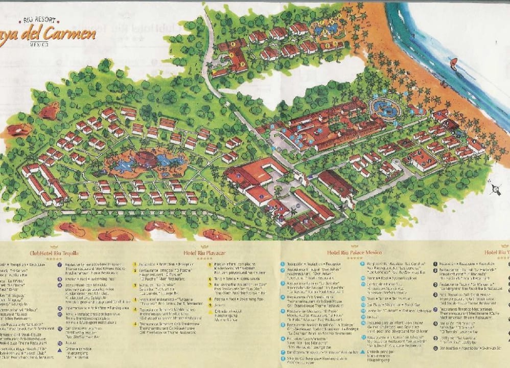 "Riu Hotelanlage in Playa ..." Hotel Riu Palace Mexico (Playa del Carmen / Playacar ...