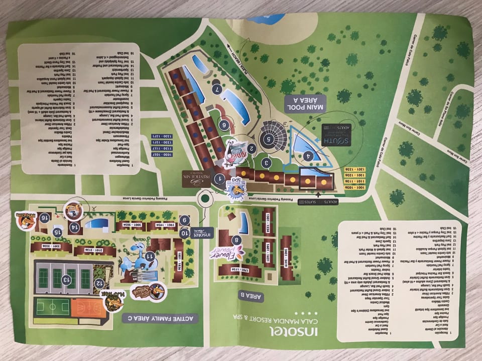 "Übersichtsplan Hotel" Insotel Club Cala Mandia (Cala Mandia ...