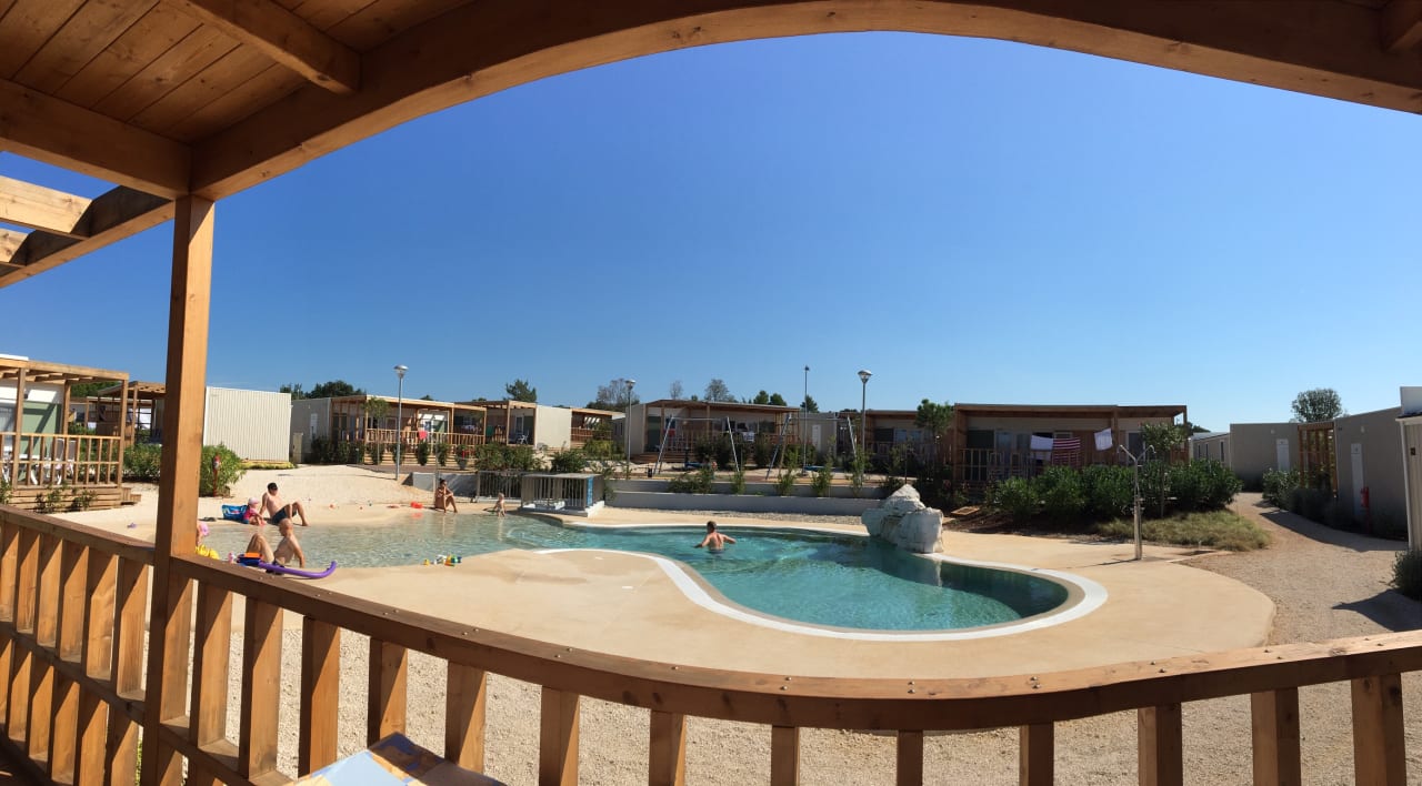"Pool bei den Mobil Homes" Maistra Camping Polari Mobile homes (Rovinj ...