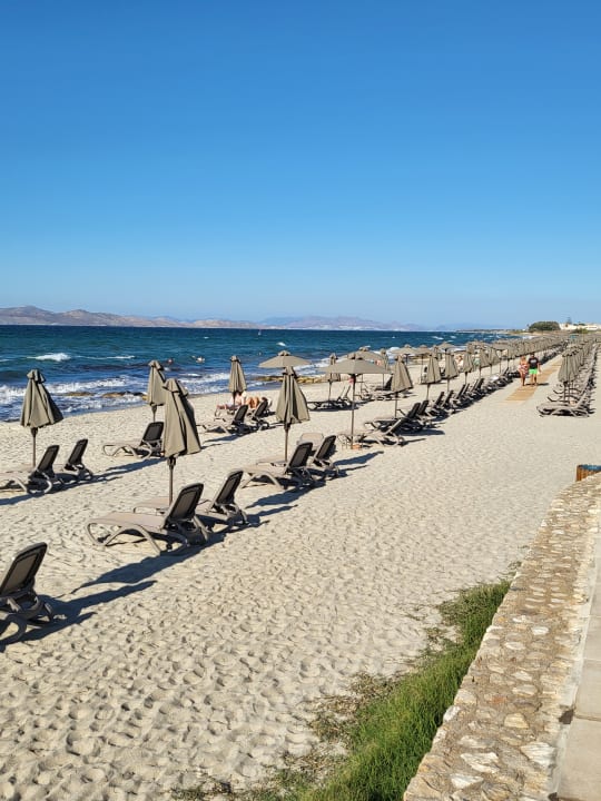 "Sandstrand, gut zu laufen..." Hotel Horizon Beach Resort (Mastichari ...