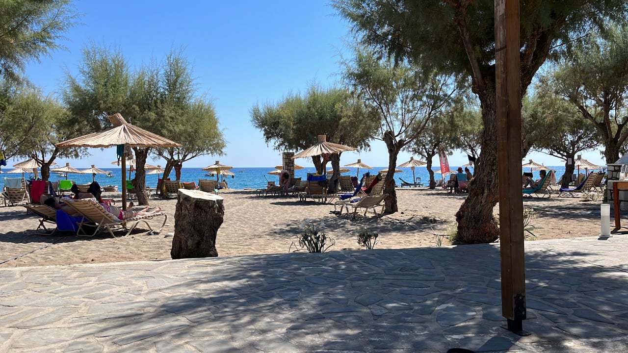 "Zugang zum Hotel eigenen ..." Sun Beach Lindos Hotel (Lardos ...