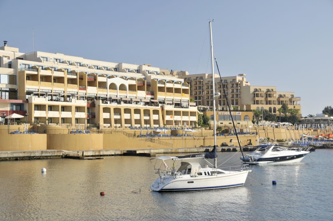 "Hotel Front" Marina Hotel at the Corinthia Beach Resort (St Julian's ...