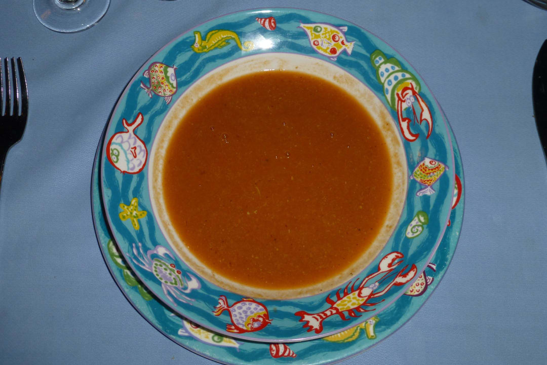 "Hummercremesuppe im Fisch..." Melia Las Dunas (Caibarién ...