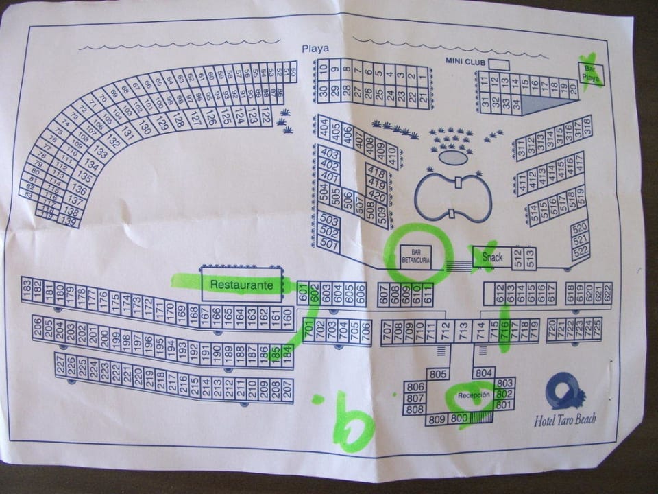 "Hier sieht man wie die Zi..." SBH Hotel Taro Beach (Costa Calma ...