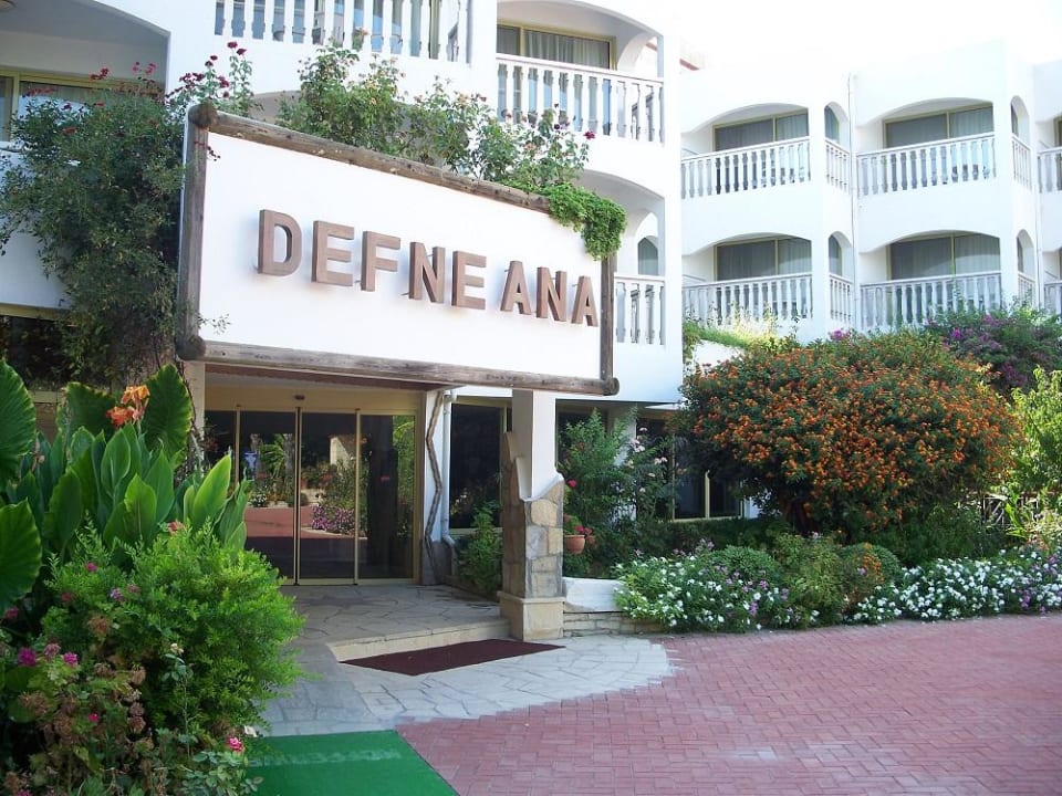 "Hoteleingang" Hotel Defne Ana (Side) • HolidayCheck (Türkische Riviera ...