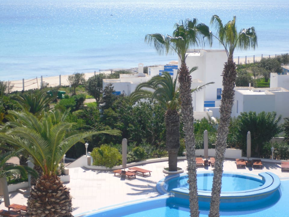 "Blick vom Balkon" Hotel Sol Azur Beach & Congress (Hammamet ...
