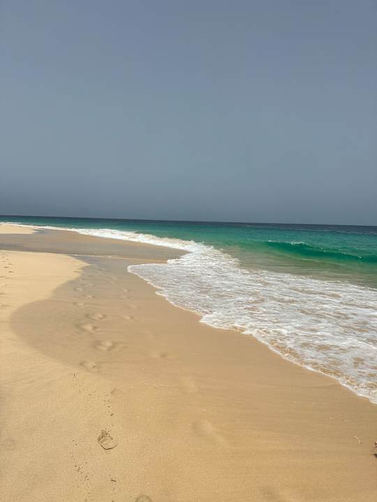 "300 m vom Hotel Strand we..." Hotel Riu Cabo Verde (Santa Maria ...