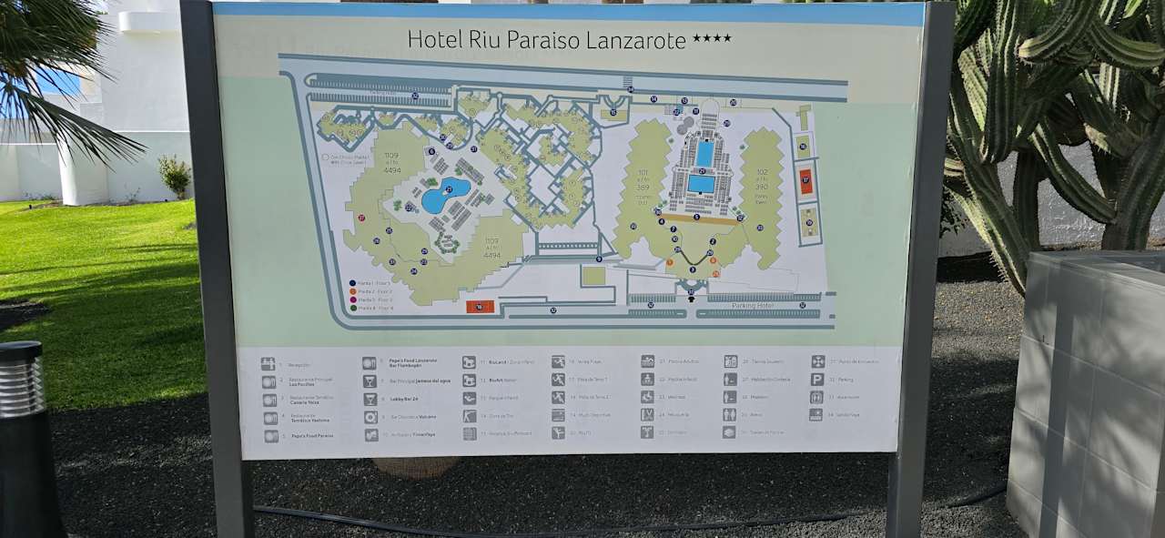 "Außenansicht" Hotel Riu Paraiso Lanzarote (Puerto del Carmen ...