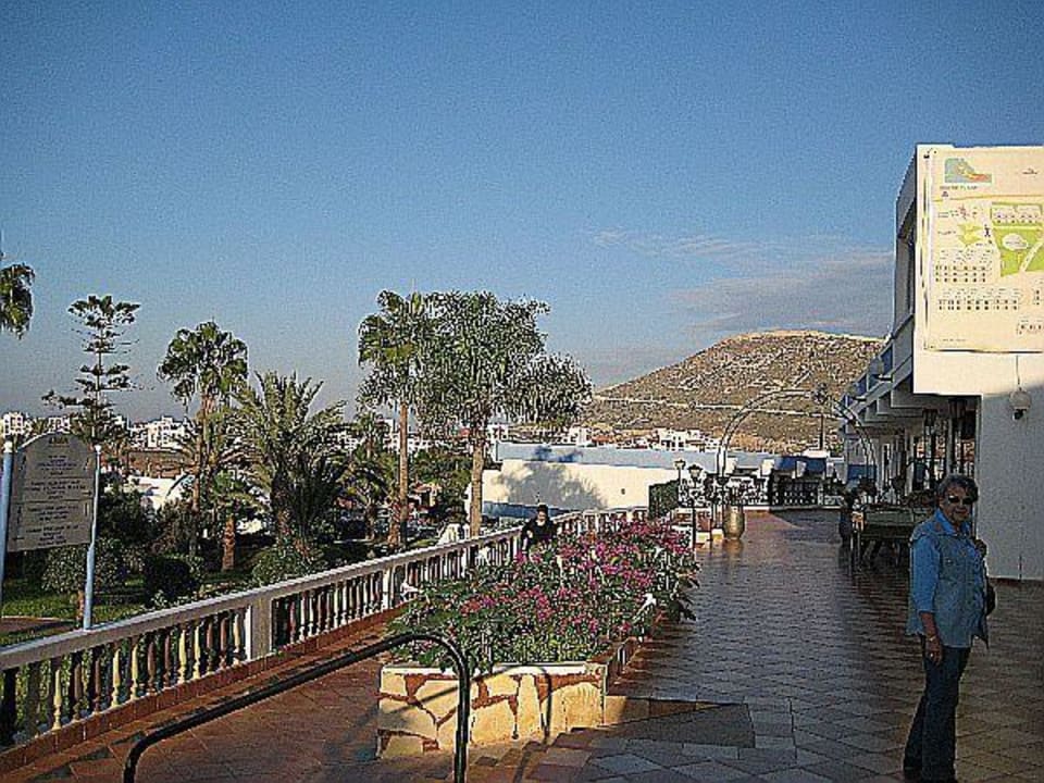 "einladender Blick über di..." Club Al Moggar Garden Beach (Agadir ...